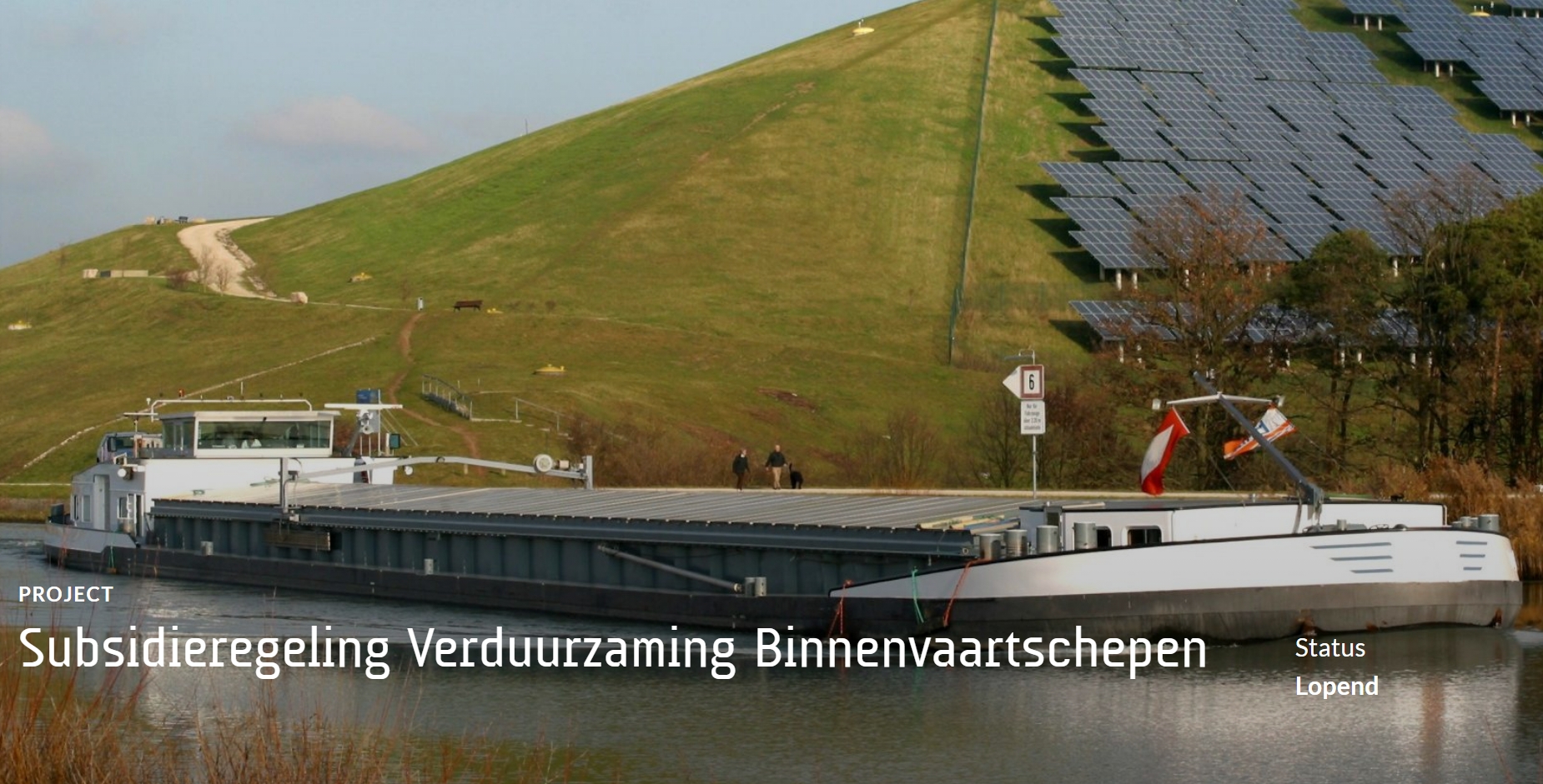 Subsidieregeling Verduurzaming Binnenvaartschepen | Platform Duurzaam ...